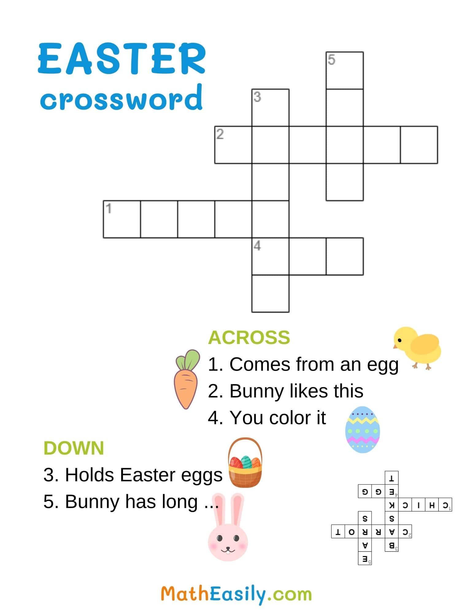 Printable Easter Activity Book PDF