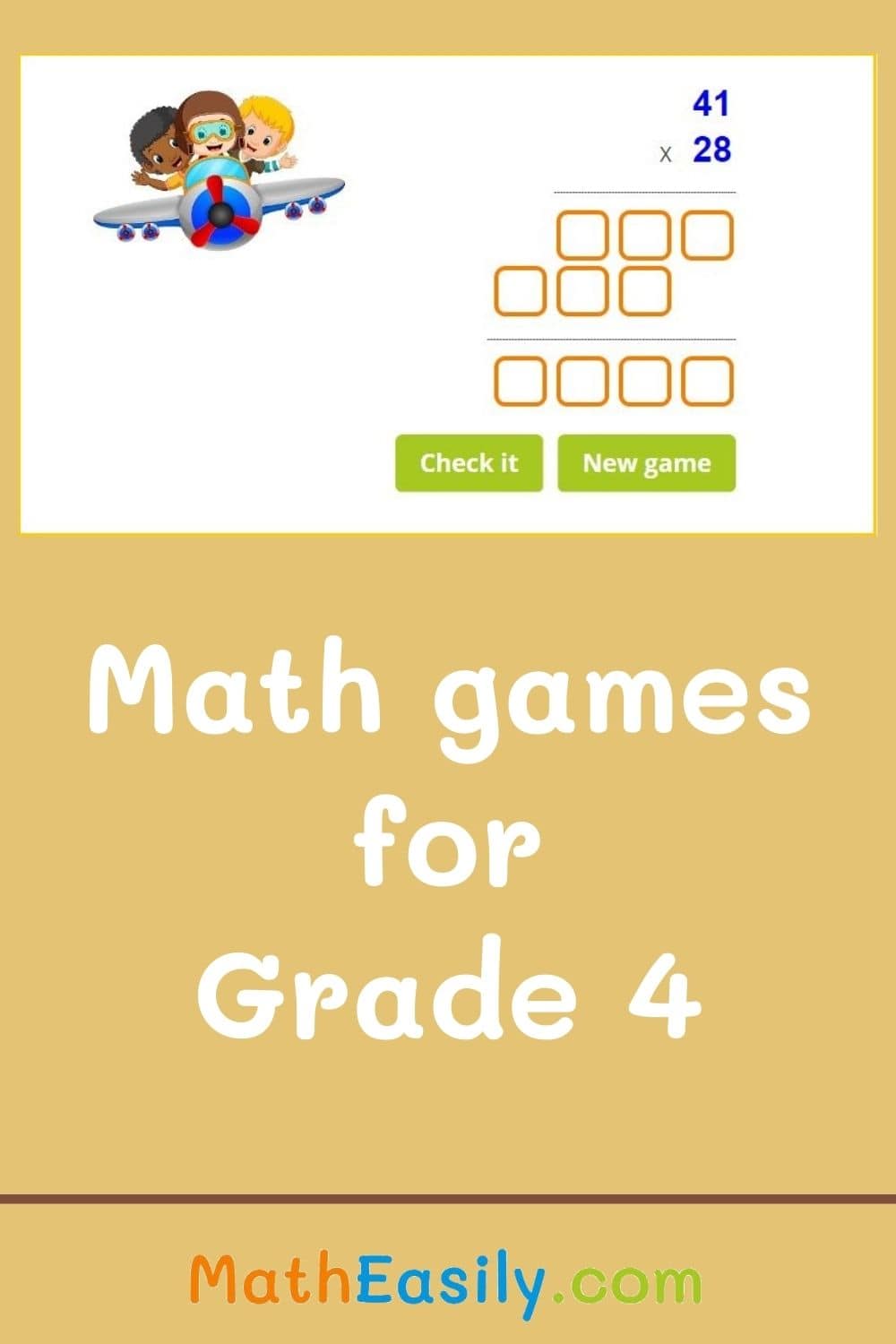 100 Free Math Games For Grade 4 ONLINE Practice
